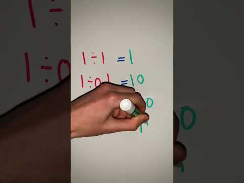Why can’t you DIVIDE BY 0? #shorts #maths
