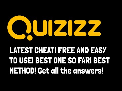 Quizizz Answer Hack! Get All Answer for Free! Best one so Far!
