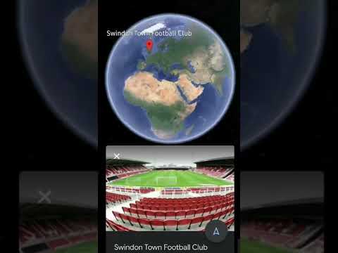 County Ground Stadium from the sky |Swindon Town Fc