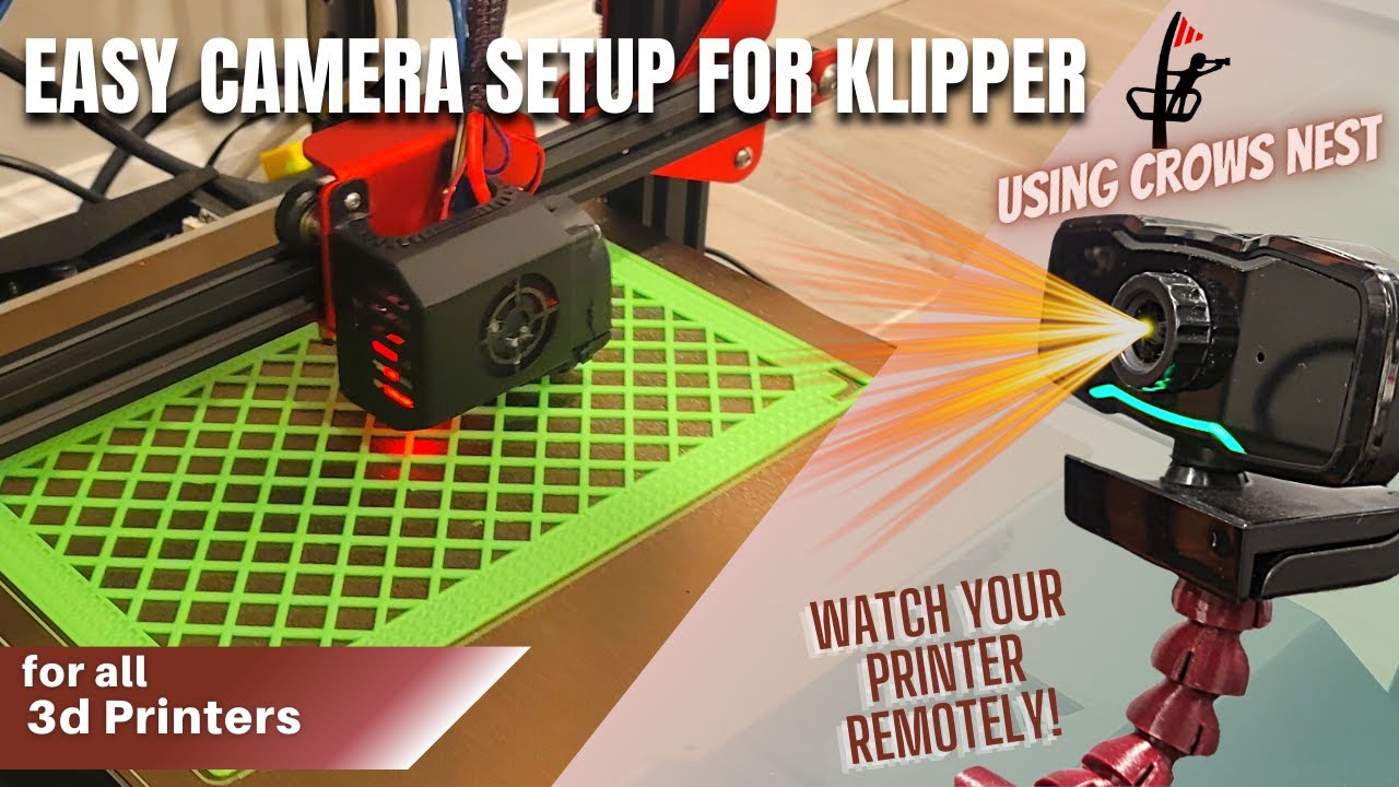Add a camera to your 3d Printer!