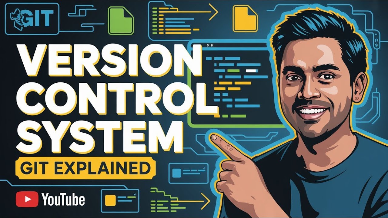 Version Control System (VCS) | Git, GitHub, Collaboration & Code Management