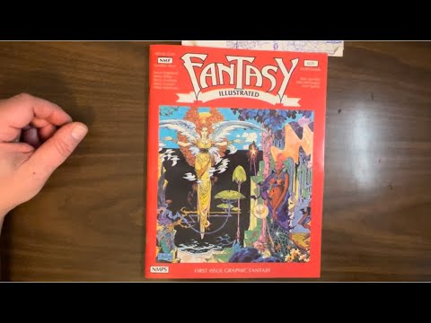 Fantasy Illustrated #1: 1982 anthology. Englehart, Ditko, Leialoha, McGregor, Sutton, Russell!