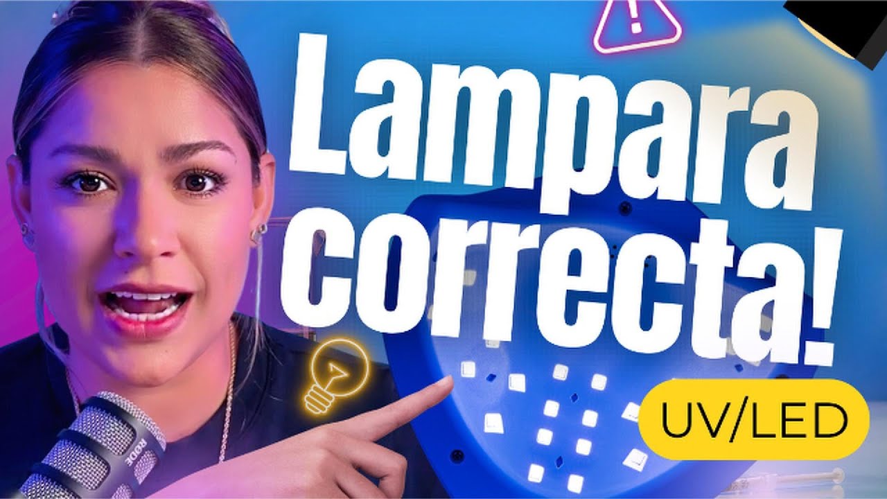 Cómo Elegir la Lámpara UV LED Correcta para Uñas de Gel | Cuantos Watts ¿48 o 54? Descubre la Mejor