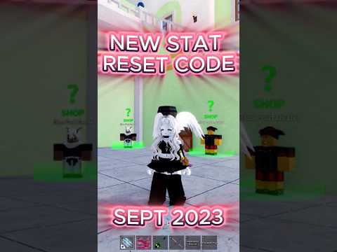 New Stat Reset Code for Blox Fruits #bloxfruits #roblox #bloxfruit #shorts