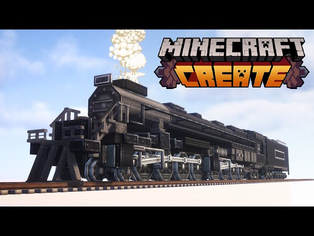 Create Mod | Union Pacific Big Boy (Tutorial) Minecraft Map