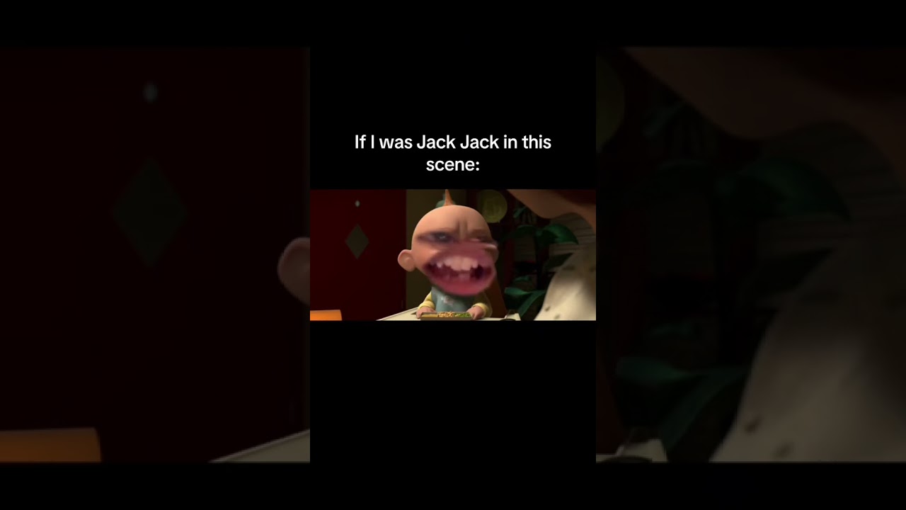 If I was Jack Jack in this scene #funny