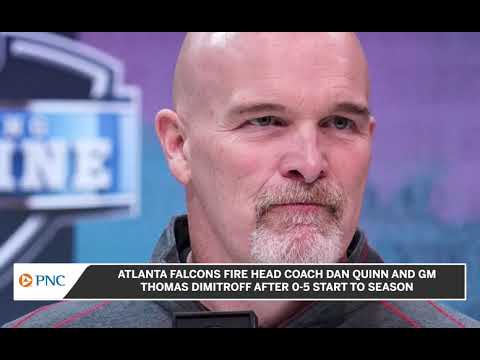 Atlanta Falcons Fire HC Dan Quinn & GM Thomas Dimitroff