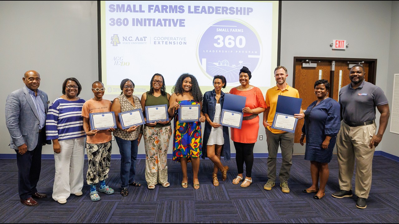 “A blueprint for how to get things done”: Small Farm Leadership 360 Graduate Reflections