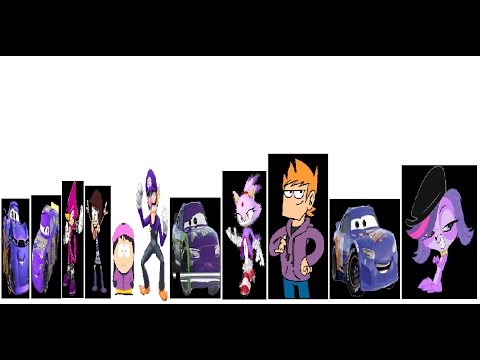 All Purple characters from games, series, and movies sings I'm blue (DA BA DEE) part 1