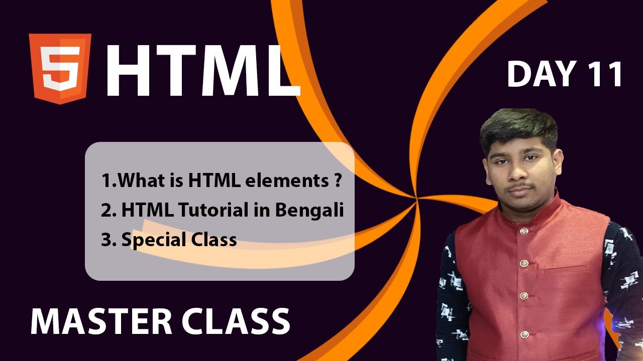 What is HTML elements | HTML Tutorial in Bengali [Day 11] #html #programming