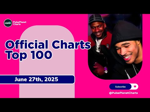 UK Official Singles Chart Top 100 (June 27th, 2025)