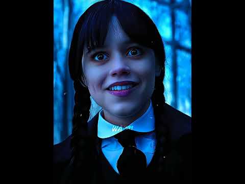 Uncle Fester is the only person worthy of Wednesday's smile #shorts#edit #wednesday #jennaortega#fyp