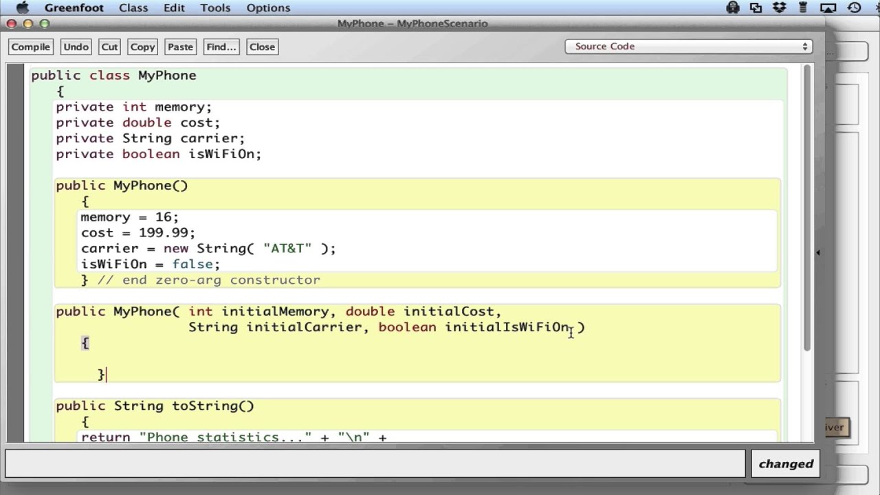 APCS Multi-argument Constructors