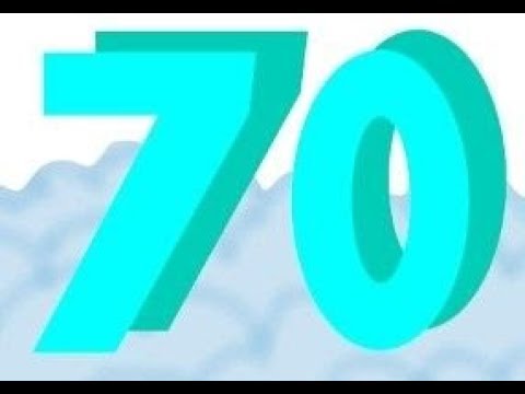 The number 70 in the scriptures.