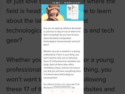 17 best tech Websites information