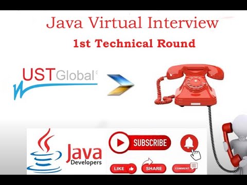 UST Global real Time Interview | java Microservices springboot coding
