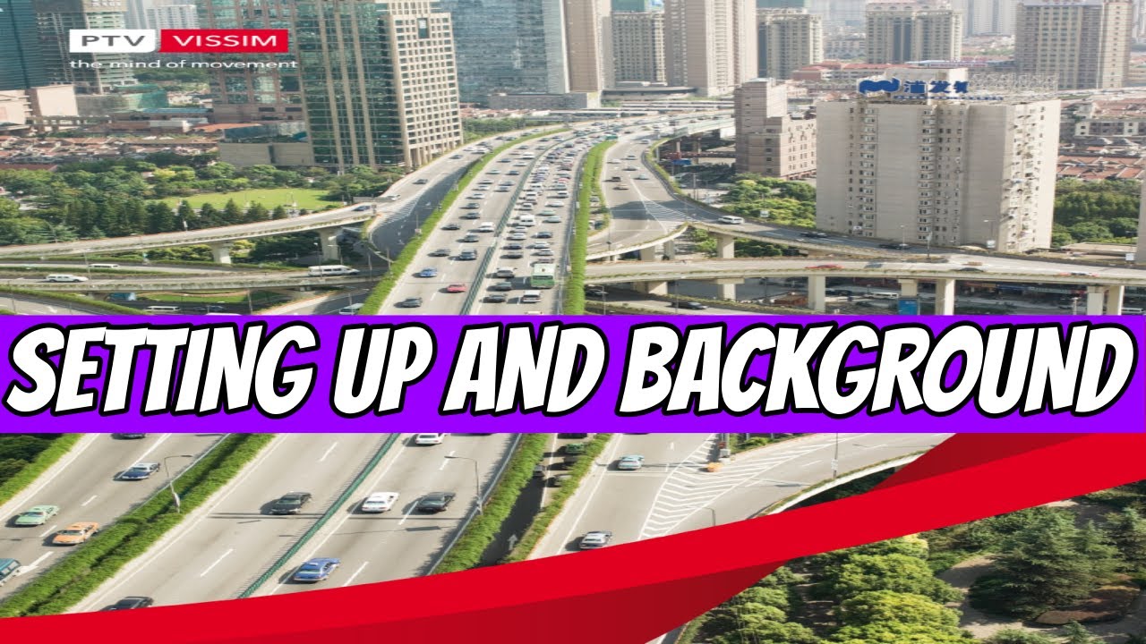 Vissim Tutorial for Beginners I Part 1 I Setting Up and Scaling Background