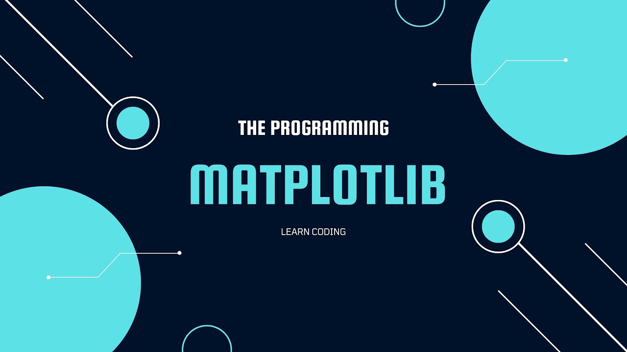 Python Data Visualization Tutorial - Part 1