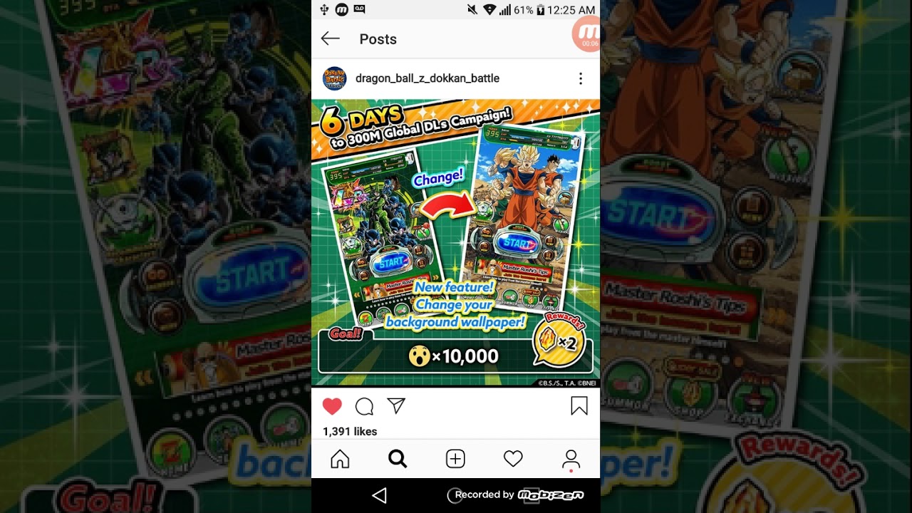 Dragon Ball Z Dokkan Battle - New WallPaper Settings!