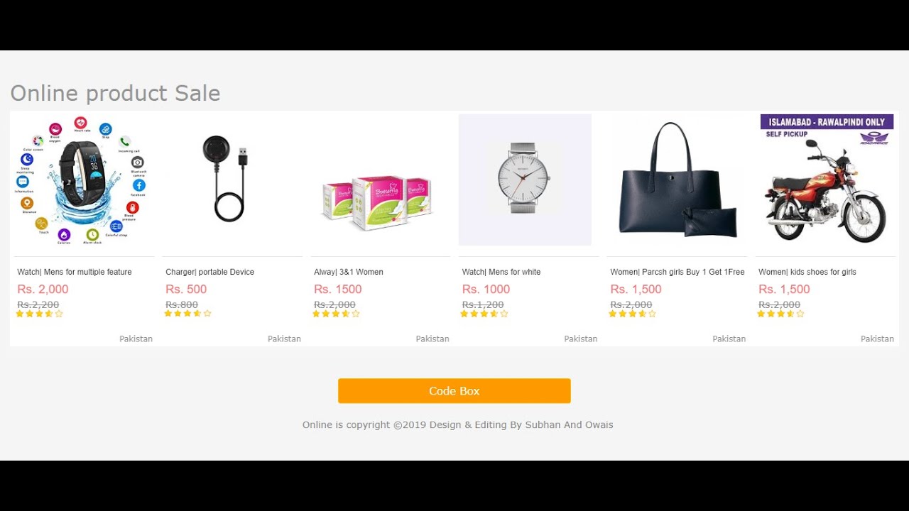Bootstrap Slider Responsive Design  By Code Box