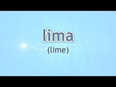 How to Pronounce Lime (Lima) in Spanish
