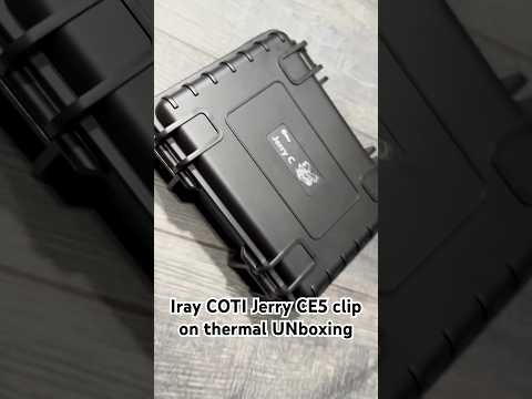 iRay Jerry C CE5 clip on Thermal COTI #thermal #nightvision
