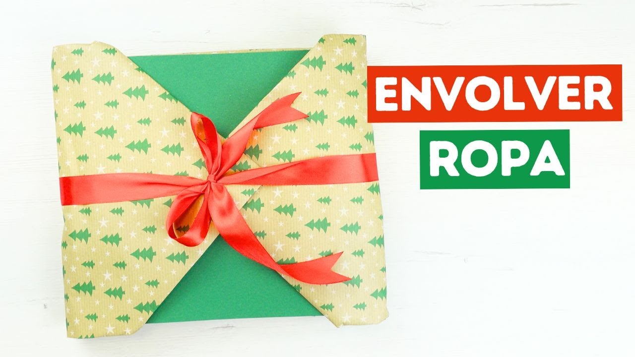 Cómo Envolver Ropa Para Regalo Manualidades