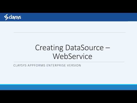 Enterprise AppForms Video Tutorials | ClaySys AppForms