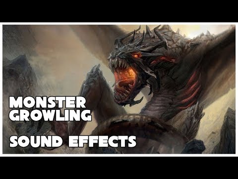 𝐌𝐎𝐍𝐒𝐓𝐄𝐑𝐬 Growling, Breathing, Groaning, CREATUREs SOUND EFFECTS PACK pt2 [ROYALTY FREE]