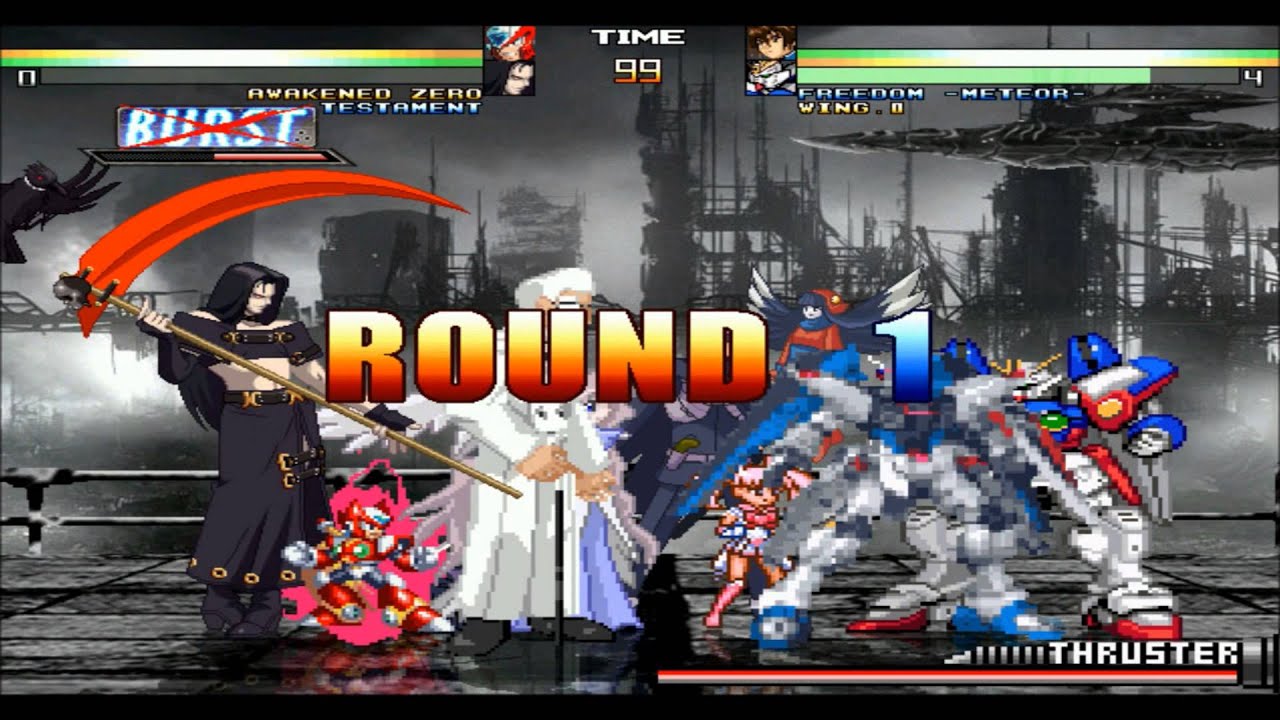 Pointless MUGEN 4v4 Simultaneous Tournament 2: ROUND 2