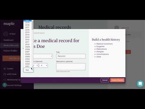 How to update your medical records