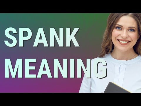 Spank | meaning of Spank