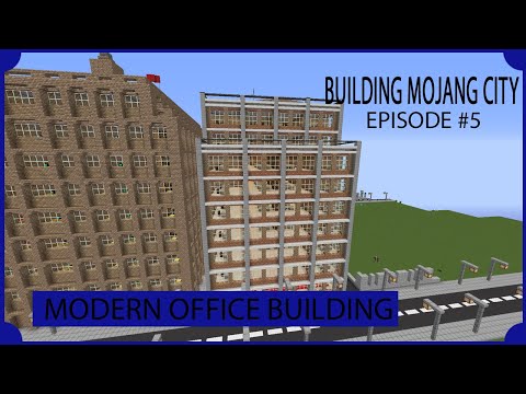 modern office building Minecraft Map