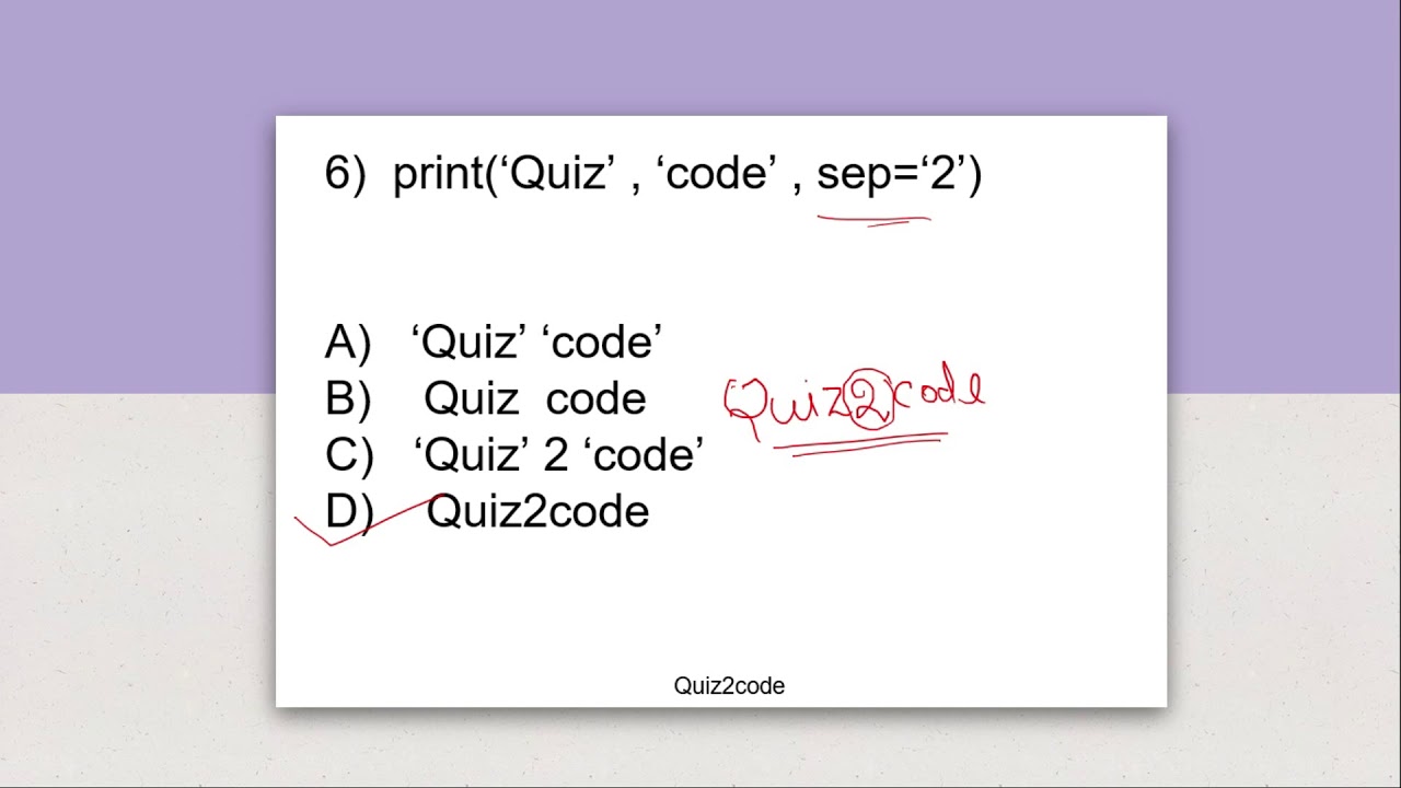 Python: Everything about print() function with MCQs part(2)