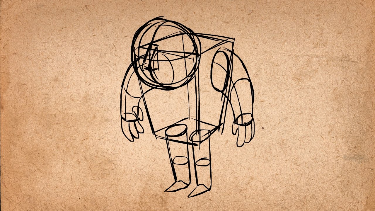 11. Solid Drawing - 12 Principles of Animation