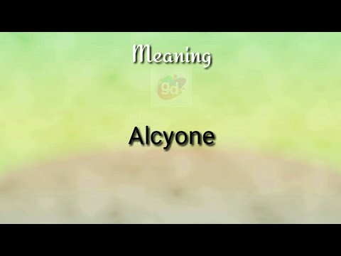 Alcyone Meaning with Pronunciation||Googul Dictionary#Alcyone