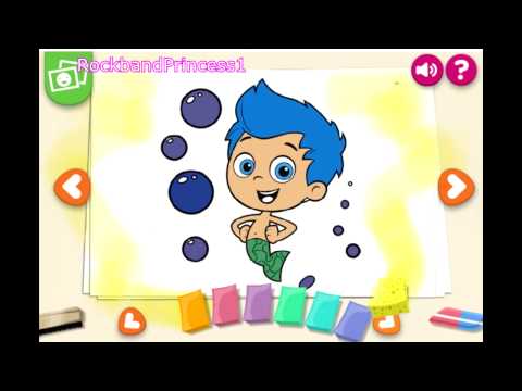 Bubble Guppies Nick Jr Online Games Bubble Guppies Painting Games