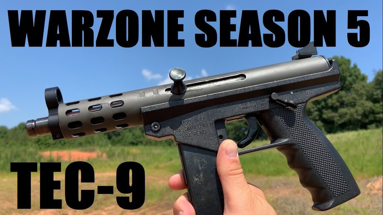 Warzone Season 5 TEC-9 (In REAL Life)