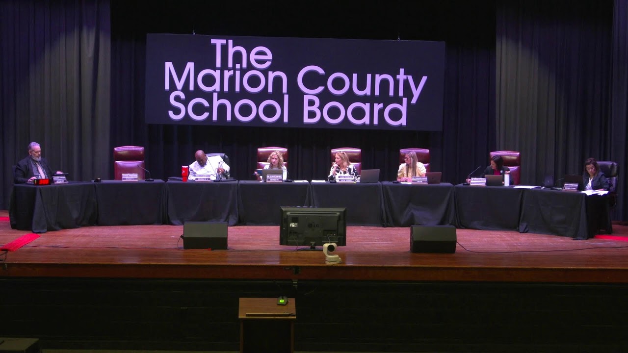 Marion County School Board Work Session, March 5, 2026