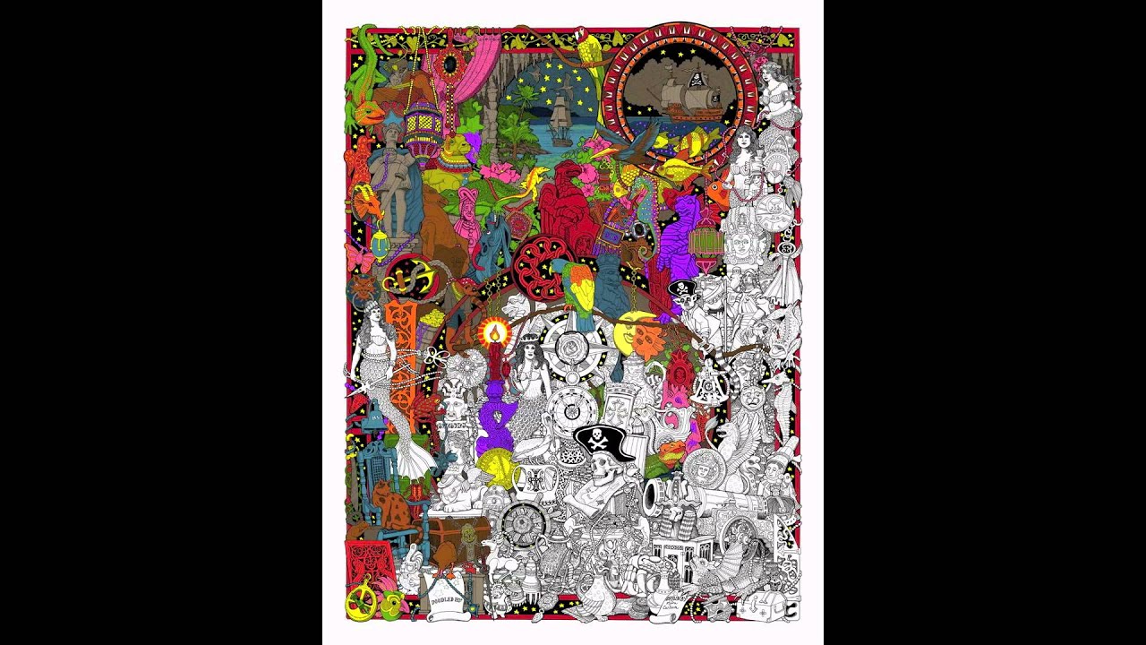 DoodleArt - Pirate's Treasure Animated Colouring (1min)