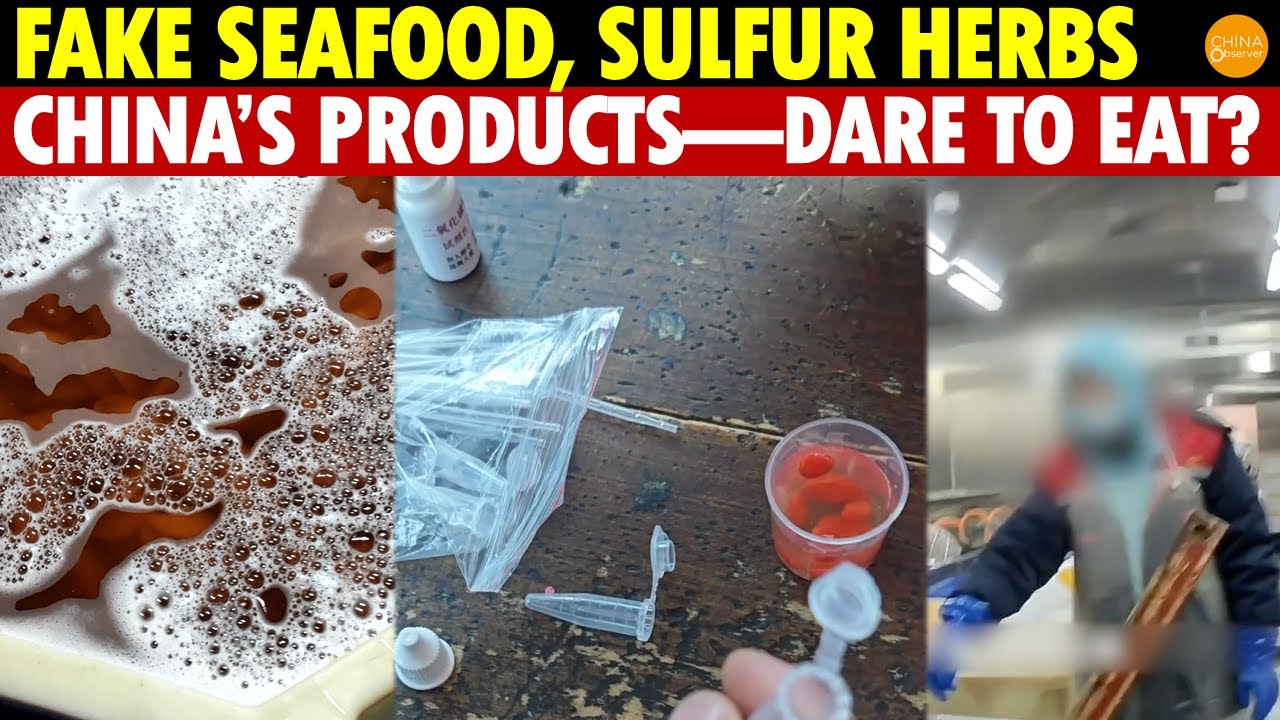 Dyed Sea Cucumber, Sulfur-Treated Goji, Fake Ginseng—Dare to Try China ...