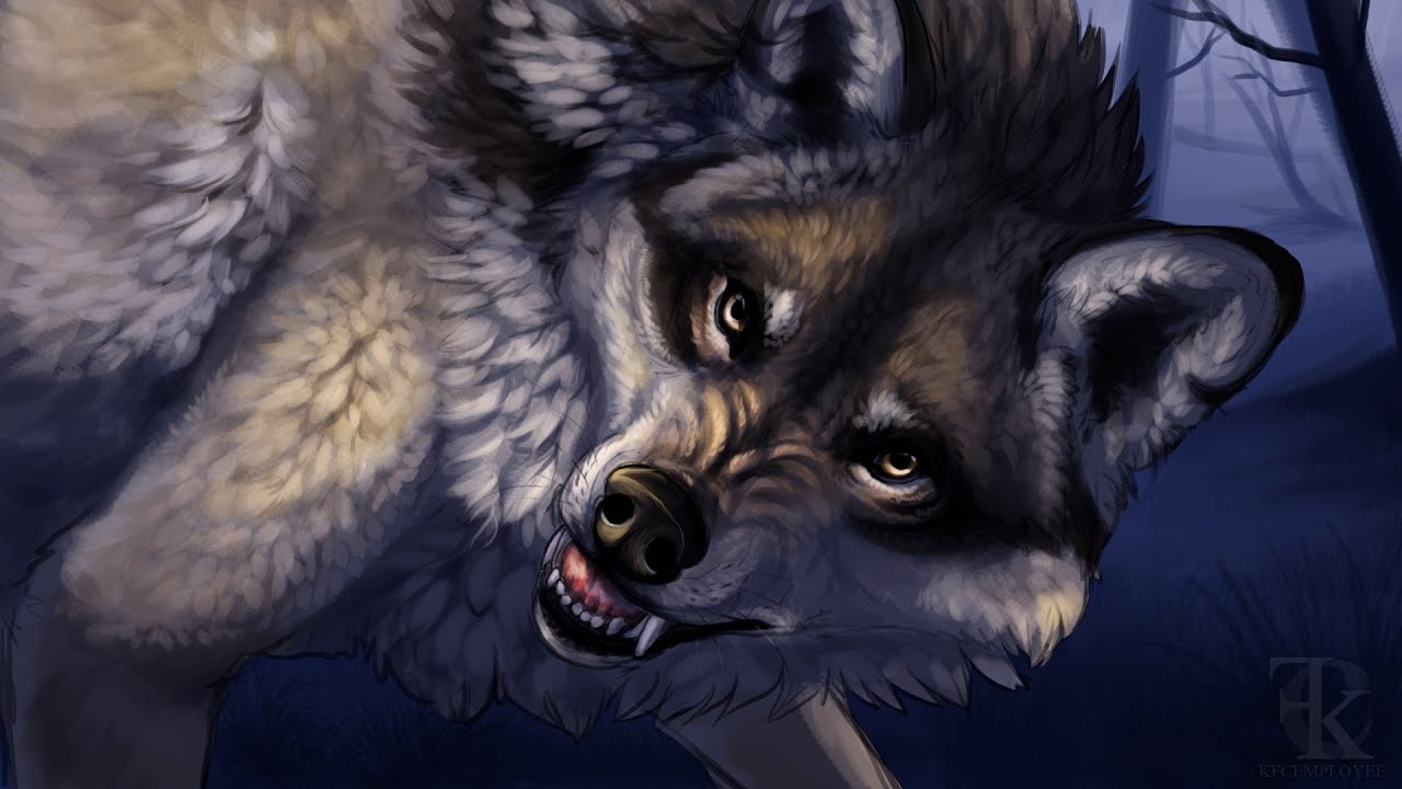 Vicious (wolf speedpaint)