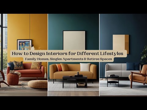How to Design Interiors for Different Lifestyles