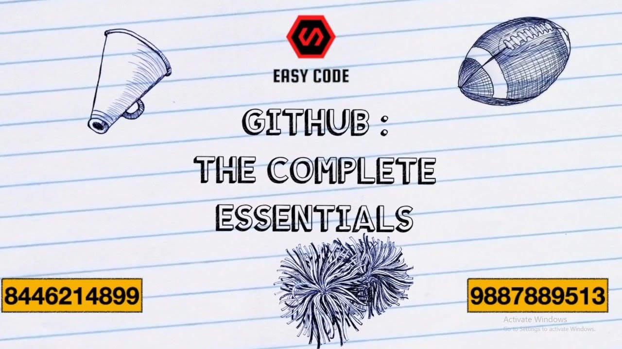 GitHub : The Complete Essentials | Easy Code Classes