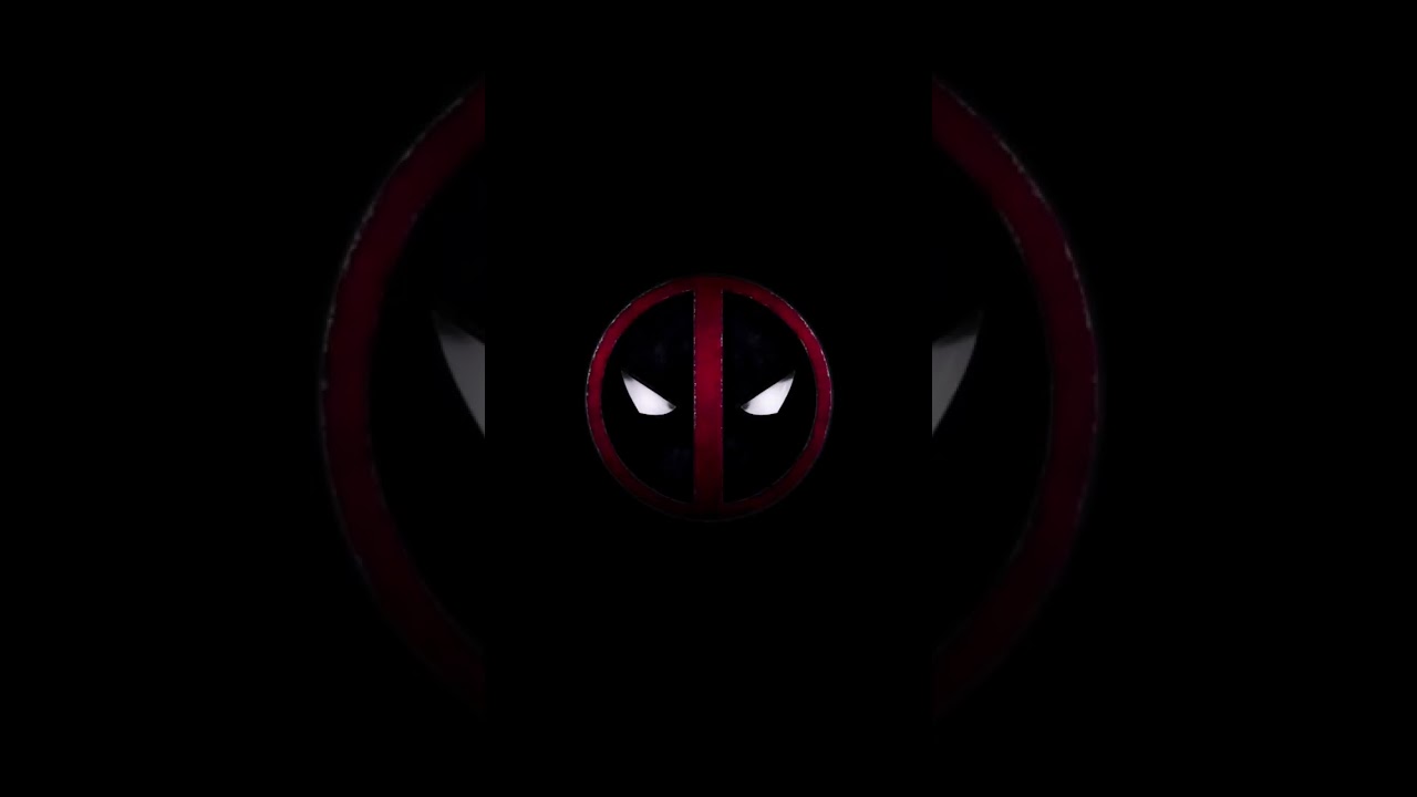 Deadpool 3 logo Amoled Video Wallpaper without marvel logo @VancityReynolds @hugh Jackman