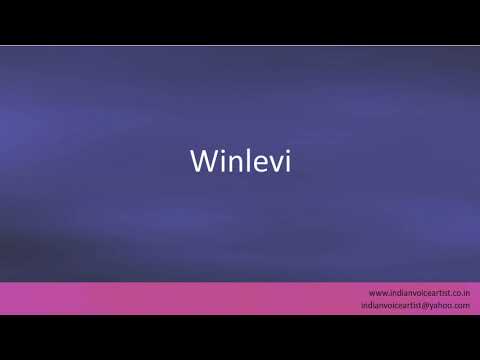 Pronunciation of the word(s) "Winlevi".