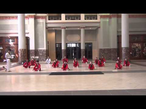 Hwarang Tigers Taekwondo Demo Team 2012 at Astros, Houston Texas Part 1
