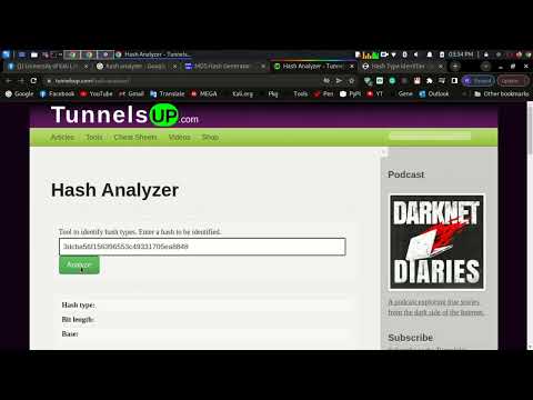 Hash Analyzer on Web 2023