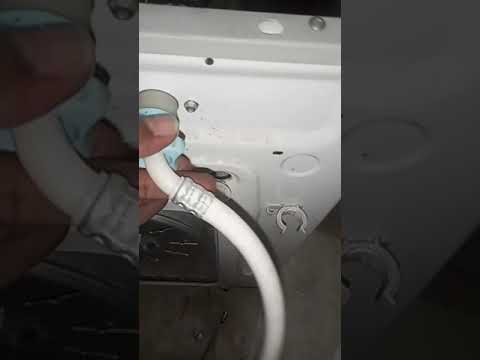 how to clean LG Front loading washing machine inlet filter
