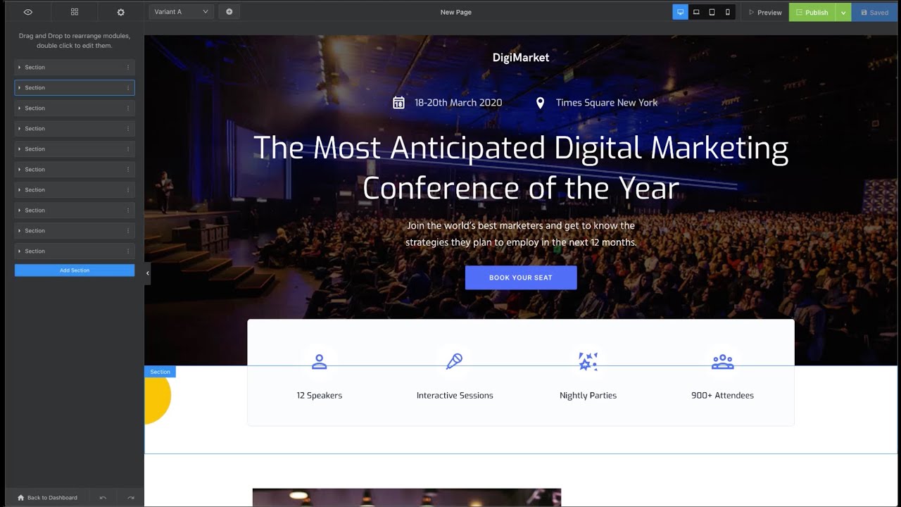 Swipe Pages - Builder Overview